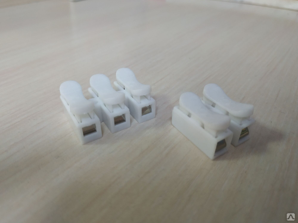 Клеммная колодка клеммник пружинный двойной тройной 2-х сторонний ...